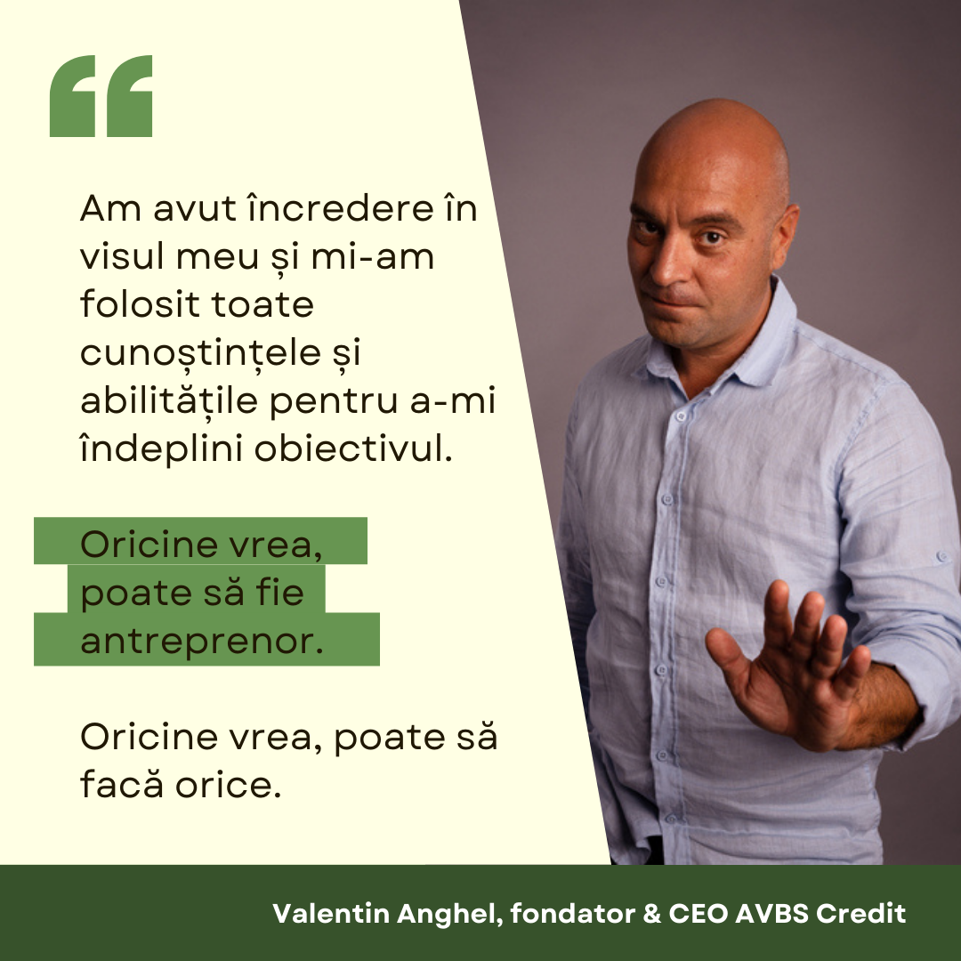 Fața umană a brokerului de credite: de vorbă cu Valentin Anghel ...